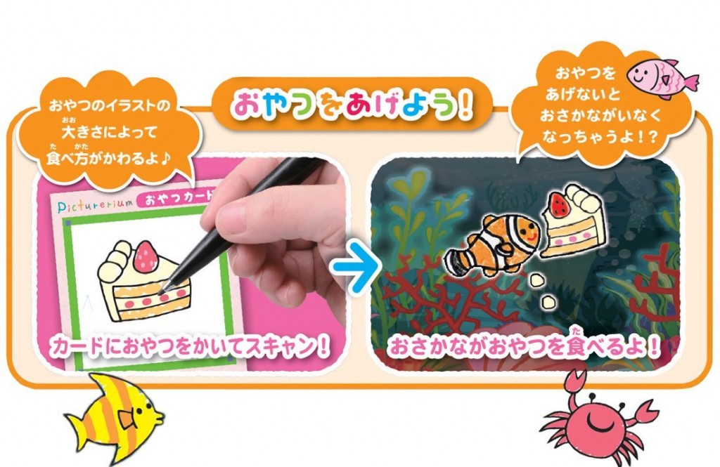 Picturerium Digital Fish Tank: an interactive aquarium toy for artistic ...