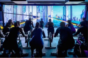 Virtual reality biking sports gym Cycle & Studio R opens in Shibuya in ...